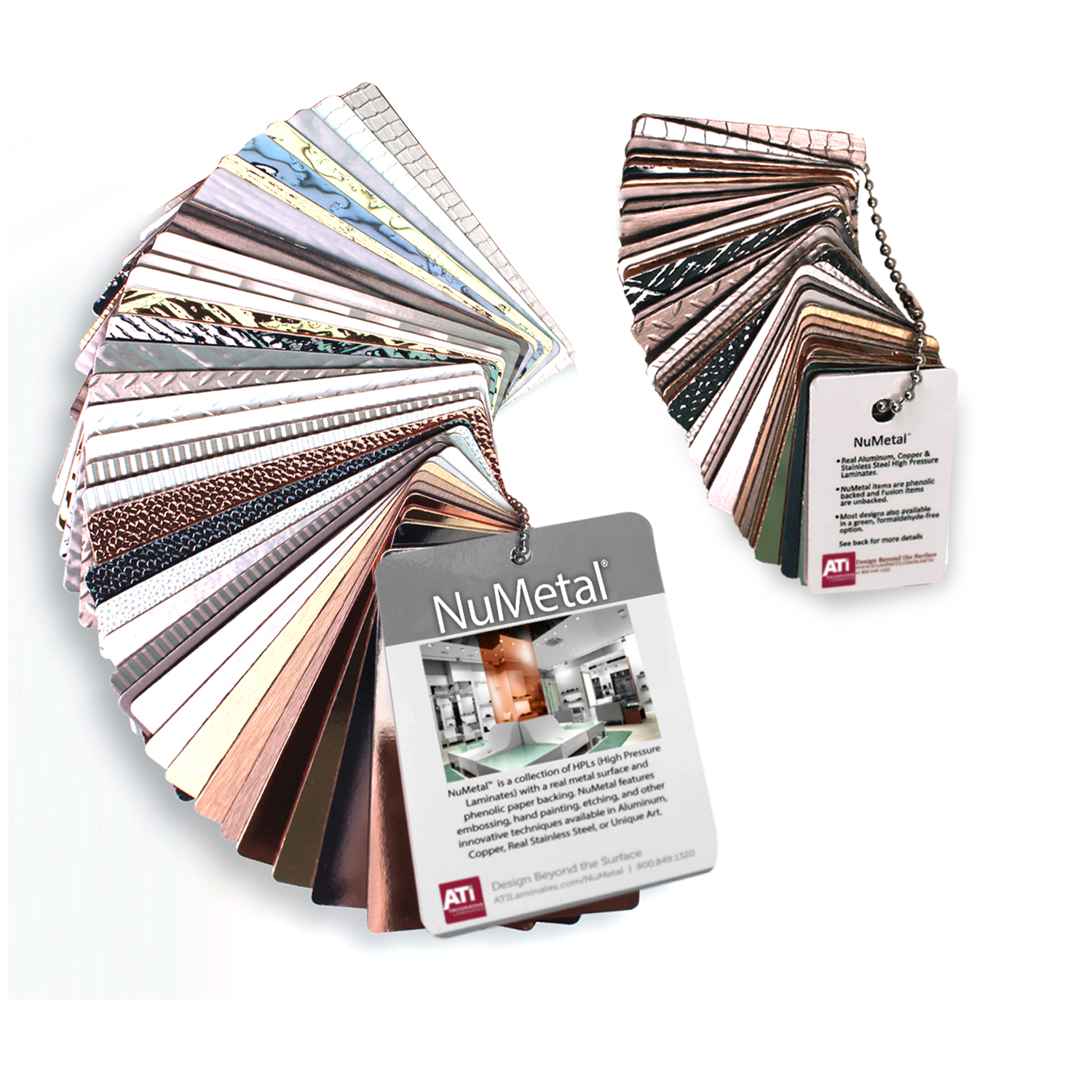 A NuMetal Sample Chain | ATI Decorative Laminates
